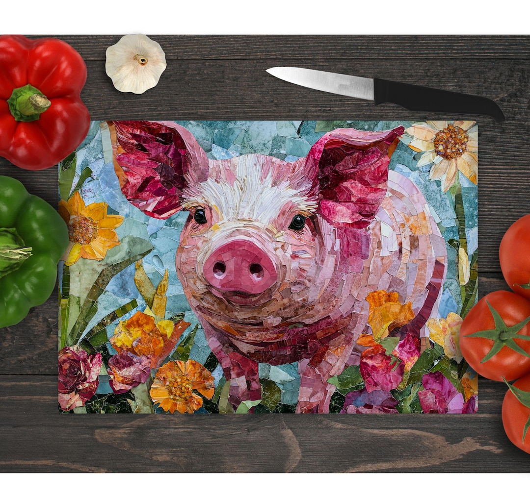 Pig Cutting or Serving Board - 8 X 11