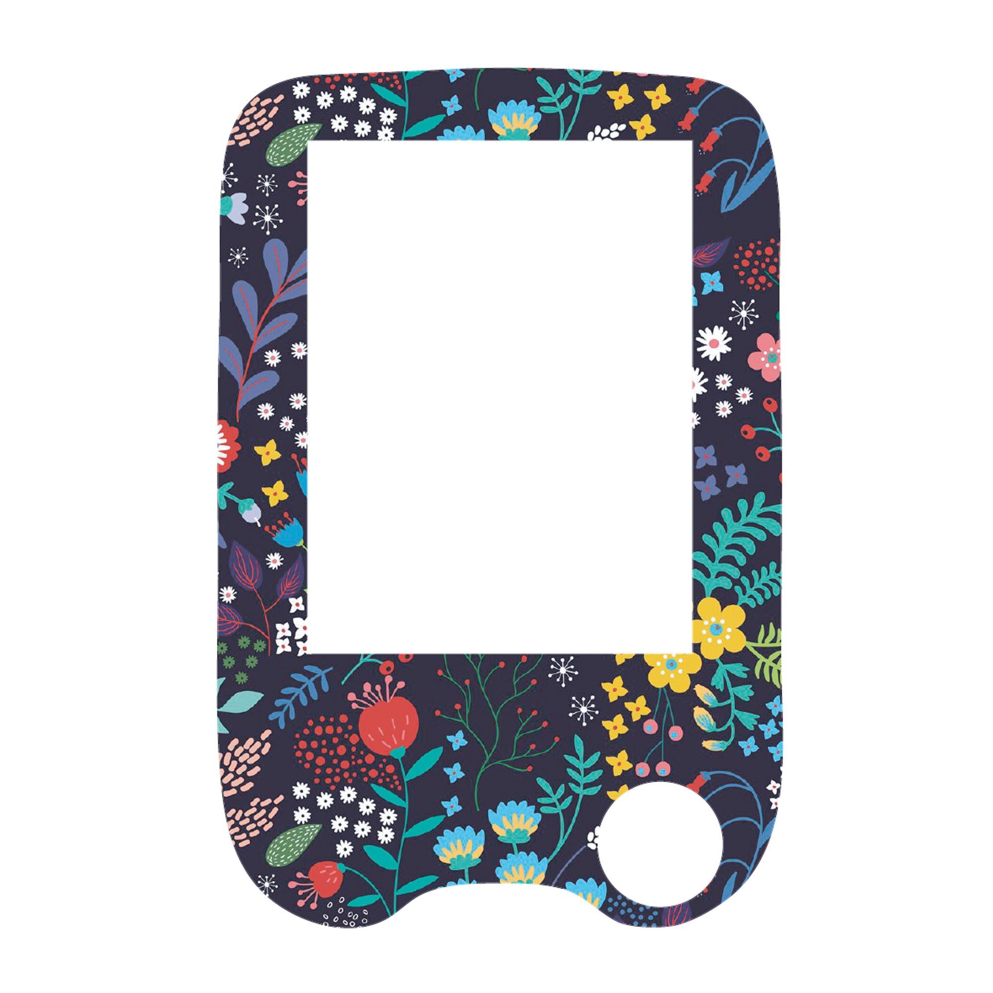 Floral (black) - Freestyle Libre Reader & Sensor Stickers - Choose ...