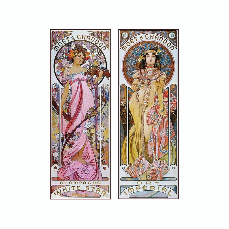 Mucha: Posters for Moët and Chandon - Freestyle Libre 1 & 2 Sensor ...