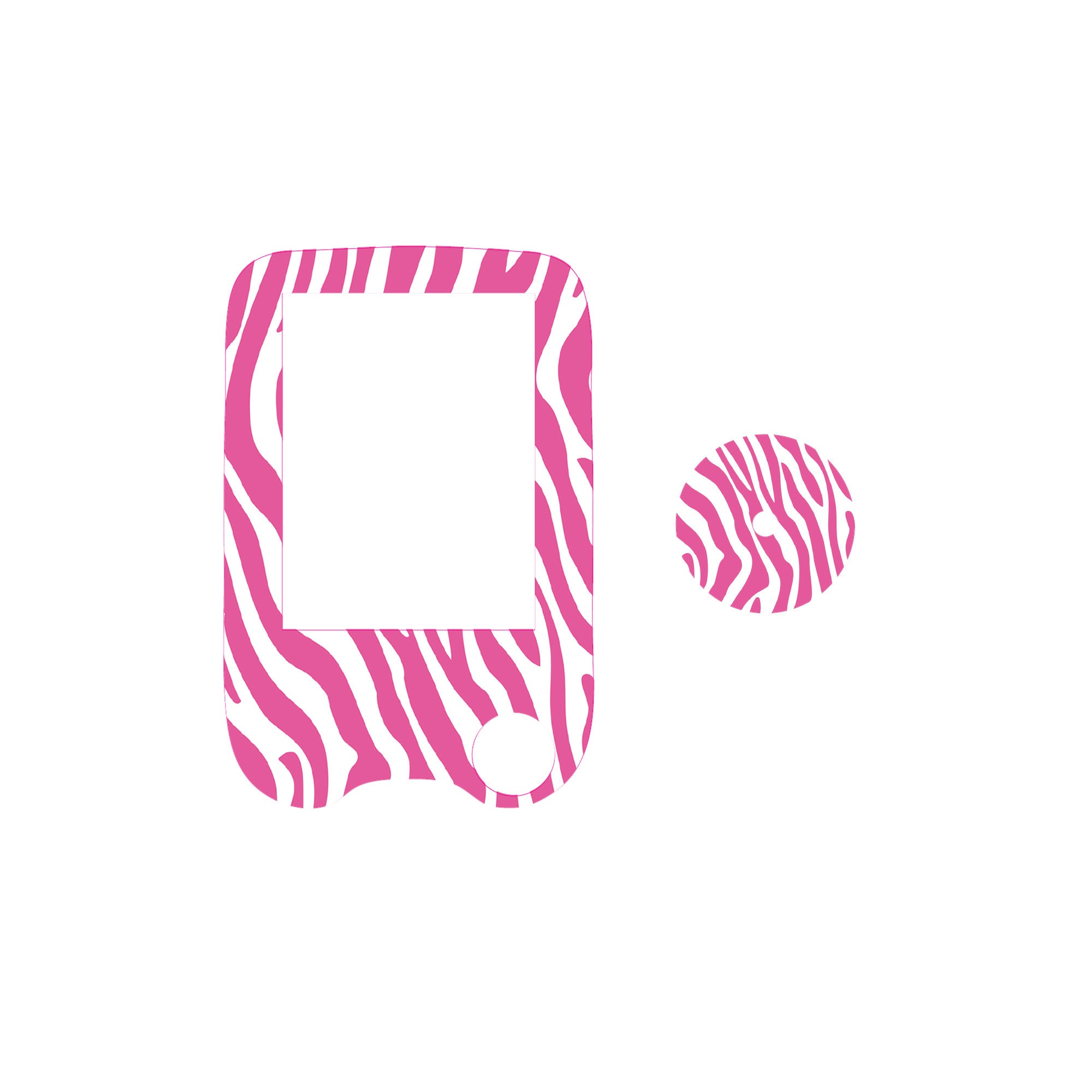 White Zebra - Freestyle Libre Reader & Sensor or Miaomiao 2 Stickers ...