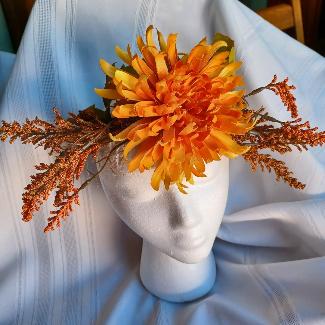 Autumn Floral Crown - Etsy