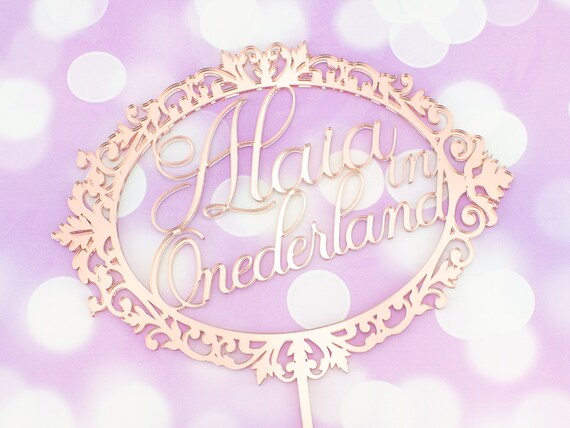 Vintage Frame Cake Topper Birthday Cake Topper - Etsy Ireland