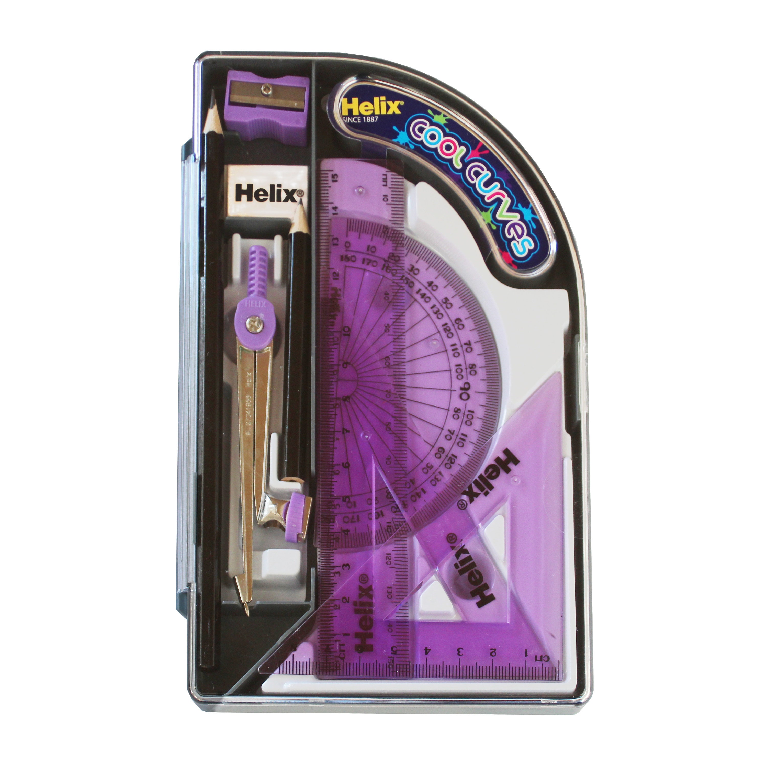 Helix Cool Curves Maths Geometry Exam Set 9 Piece Assorted - Etsy