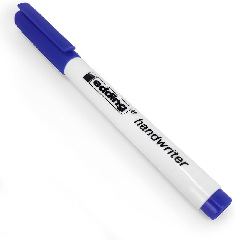 Edding Handwriter Handwriting Pen Blue Ink 0.6mm Pack of - Etsy