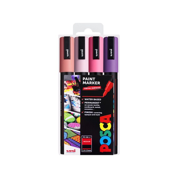 POSCA Medium PC-5M Art Paint Marker Pens Blossom Gift Set - Etsy