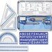 Complete Maths Set With Storage Tin Staedtler 557 10 Noris Maths Set 10 ...