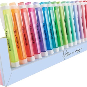 Highlighter STABILO Swing Cool Desk Set of 18 Neon / Pastel Colours ...