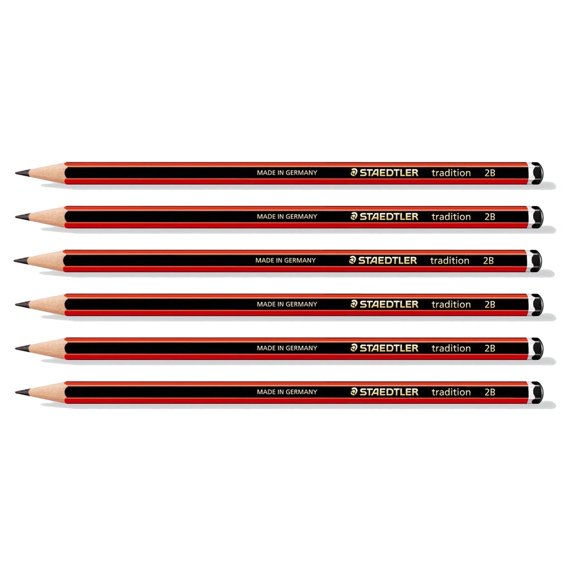 Staedtler Tradition Pencils 6 Pack Grade 2B - Etsy