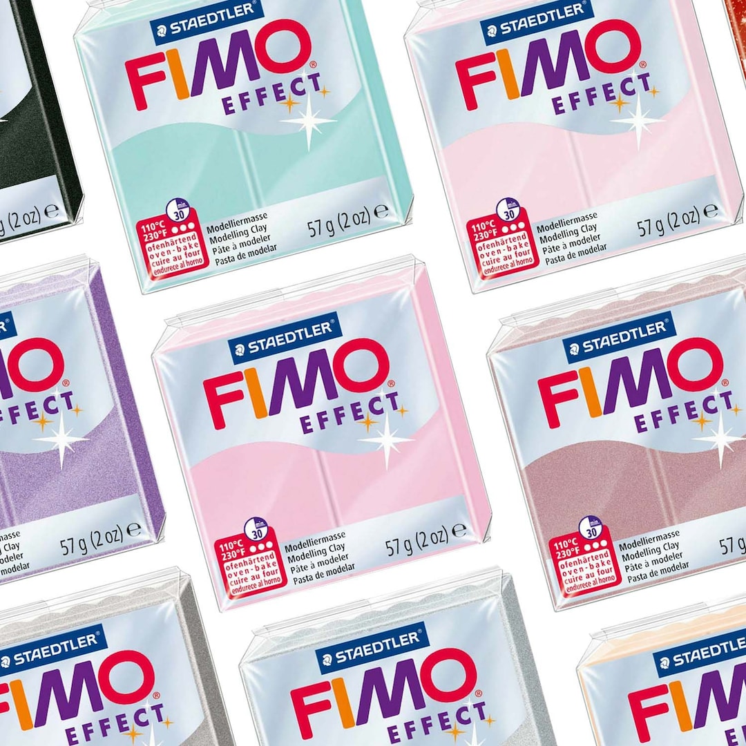 FIMO Effect Polymer Oven Modelling Clay 37 Colours Oven - Etsy UK