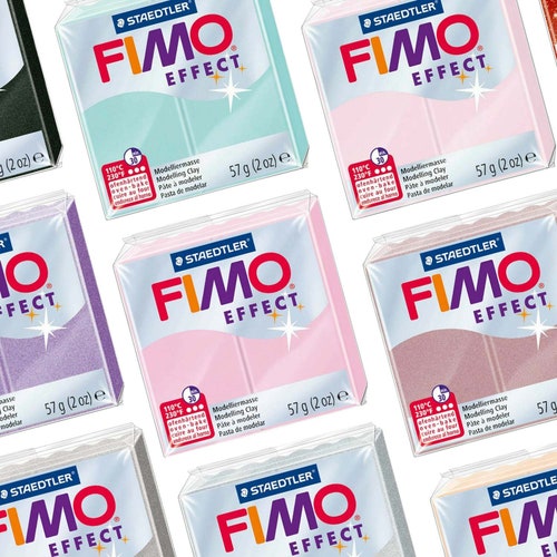 FIMO Effect Polymer Oven Modelling Clay 37 Colours Oven - Etsy UK