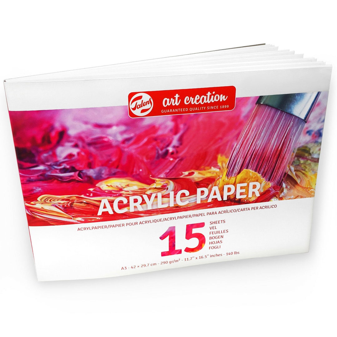 Royal Talens Art Creation A3 Acrylic Paper 15 Sheets 290 Gsm Landscape ...