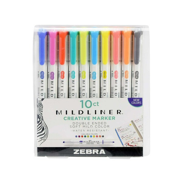 Zebra Mildliners Pack - Etsy