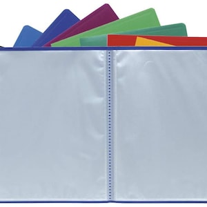 Exacompta Soft PP Display Book, A4, 100 Pockets Black - Etsy