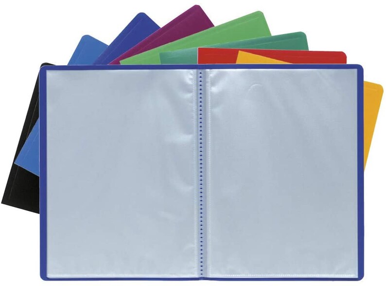 Exacompta Soft PP Display Book A4 100 Pockets Black - Etsy UK Exacompta Soft PP Display Book A4 100 Pockets Black - Etsy UK