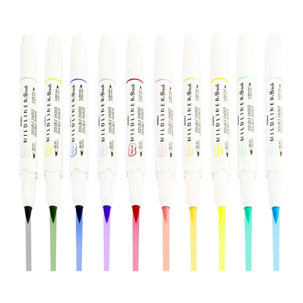 Zebra Mildliners Pack - Etsy