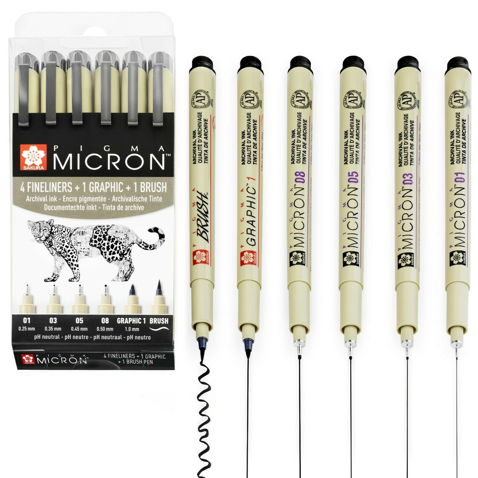 Micron Technical Pens
