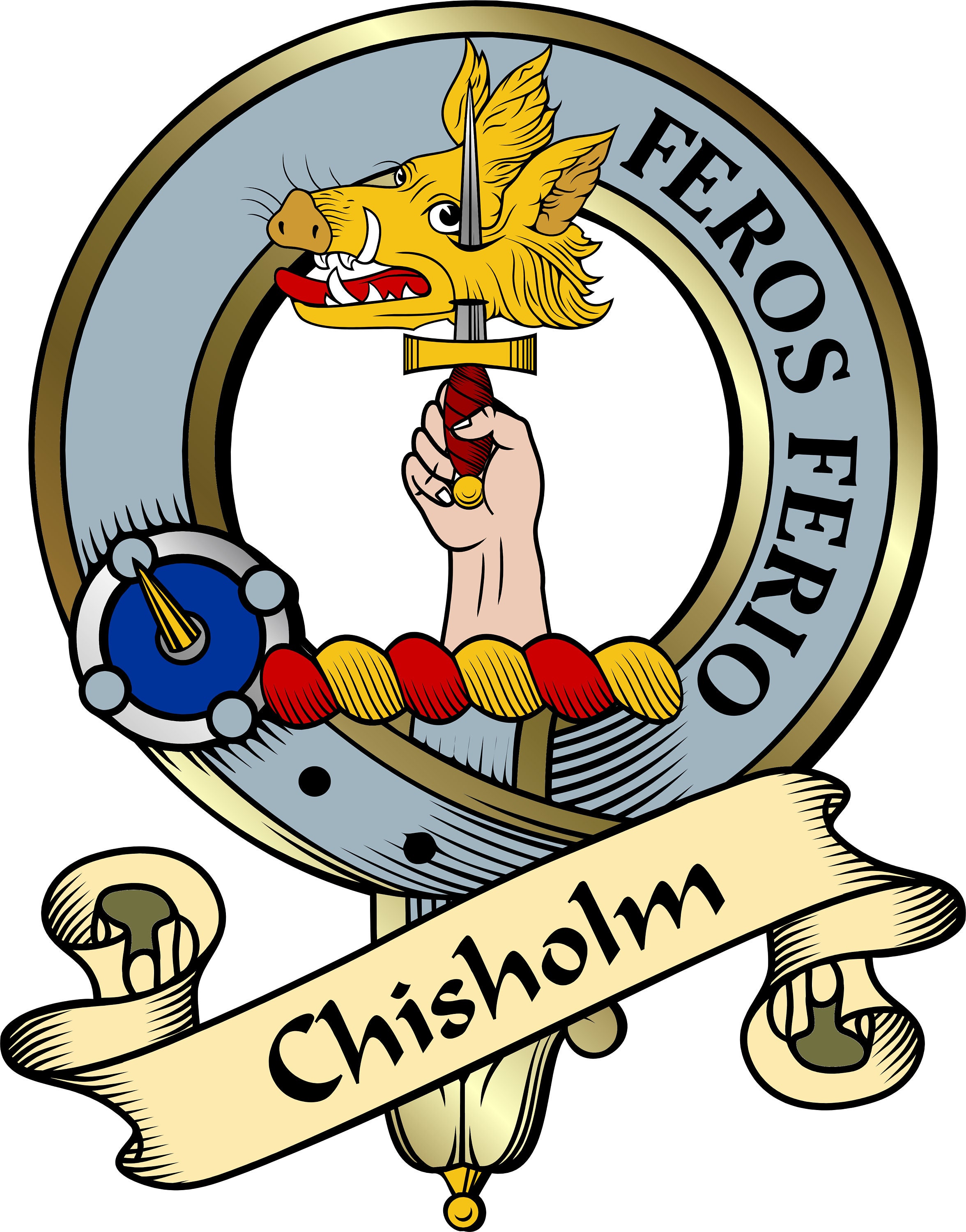 Coat of Arms, Clan Badge and Crest Download - Etsy