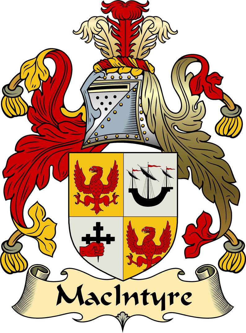 Coat of Arms, Clan Badge and Crest Download - Etsy