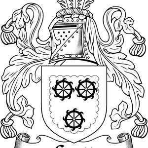 Coat of Arms, Clan Badge and Crest Download - Etsy