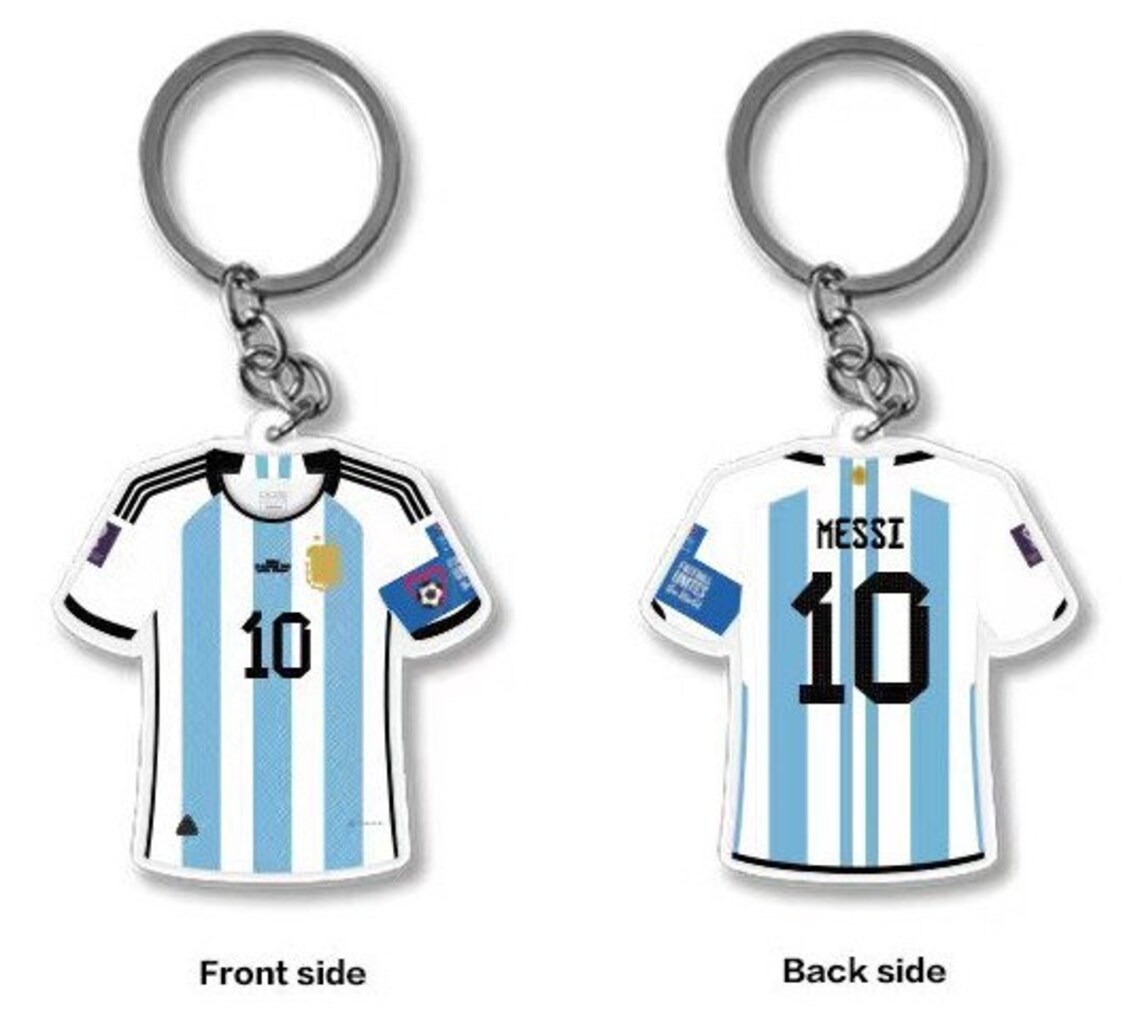 Lionel Messi World Cup Argentina National Team Keyring - Etsy