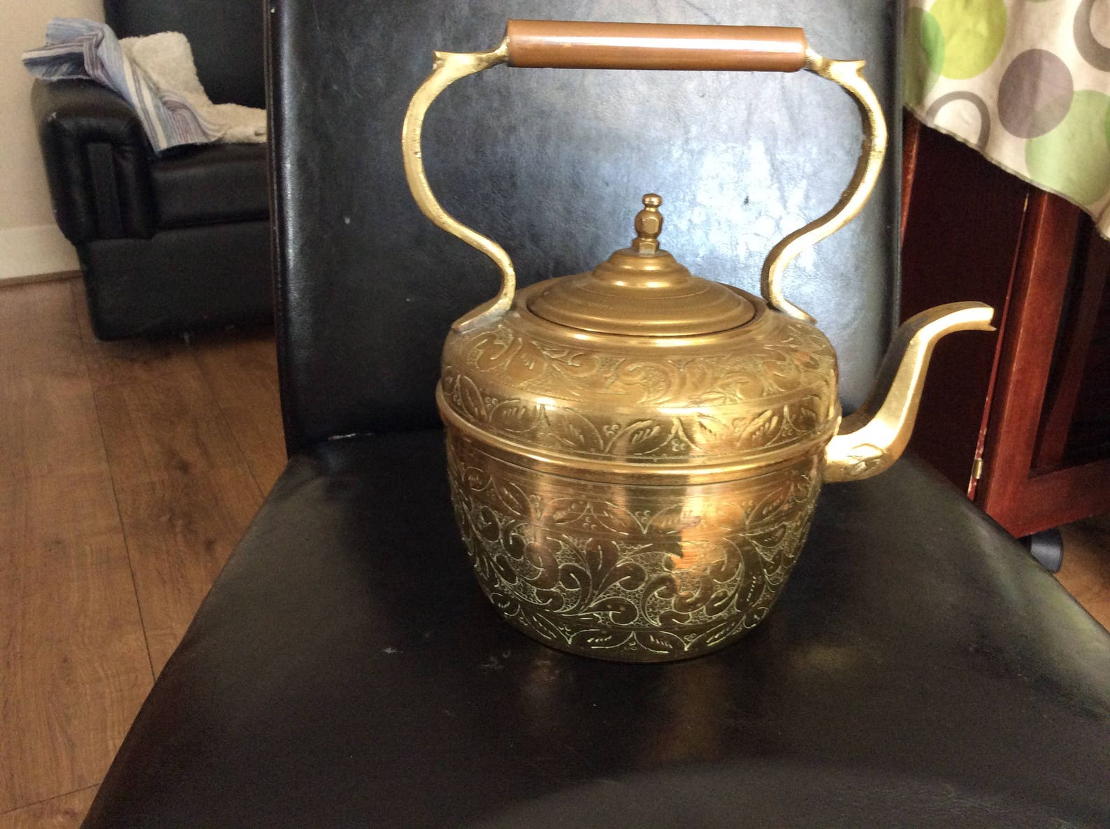 Brass Kettle With Lovely Patterns - Etsy