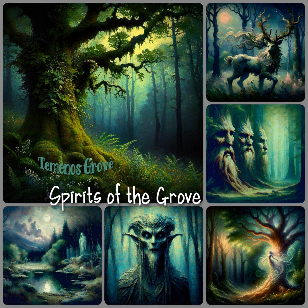 Whimsigoth Mythical Creatures Collection Enchanted Woods Statement Wall ...