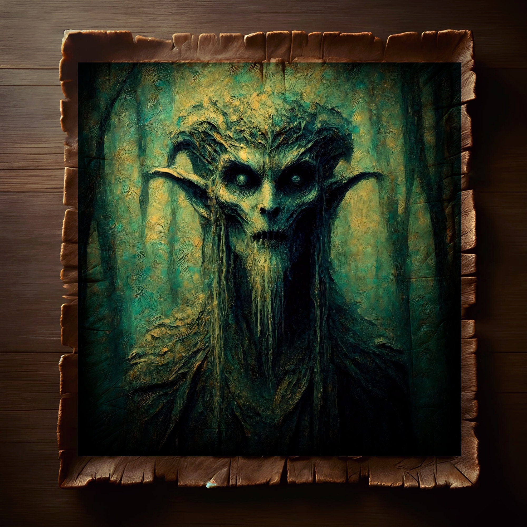 Grove Spirits Post-impressionist Bundle of 6 Fantasy Forest Whimsigoth ...