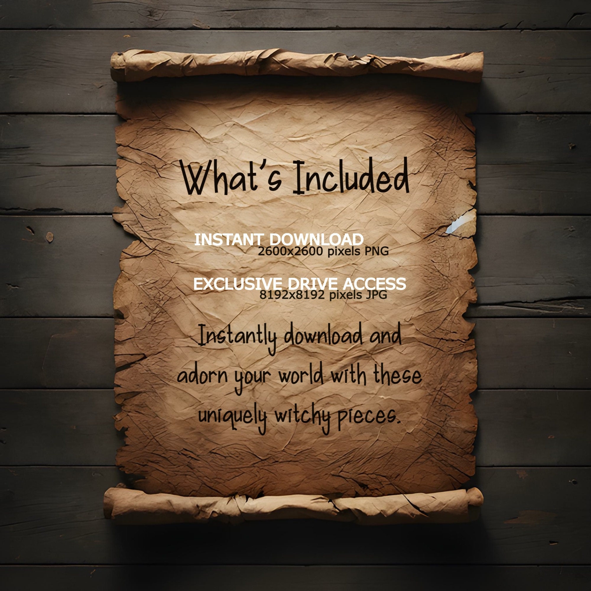 Grove Spirits Post-impressionist Bundle of 6 Fantasy Forest Whimsigoth ...