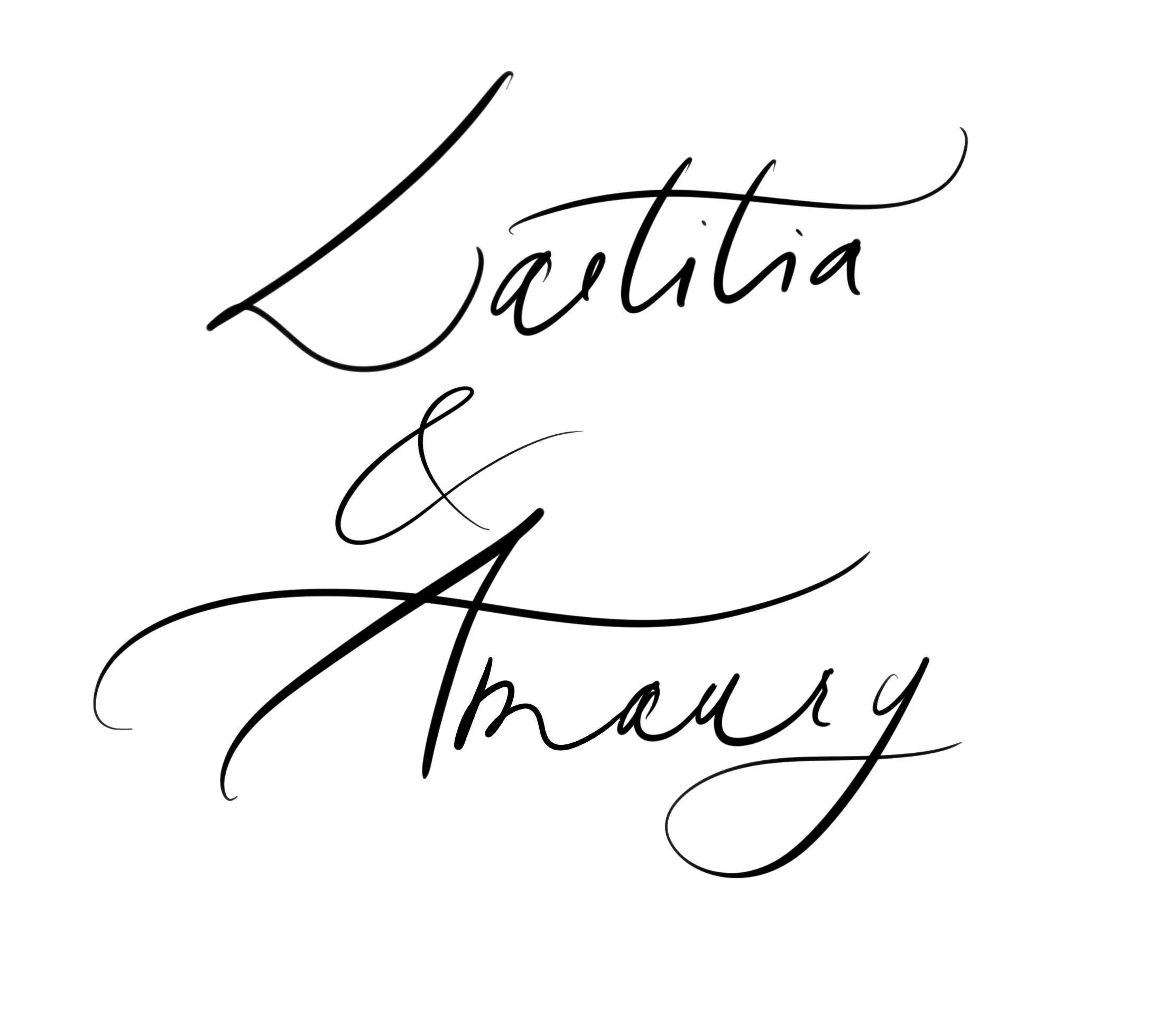 Prénom calligraphié personnalisé réalisé à la main sur papier ou au ...