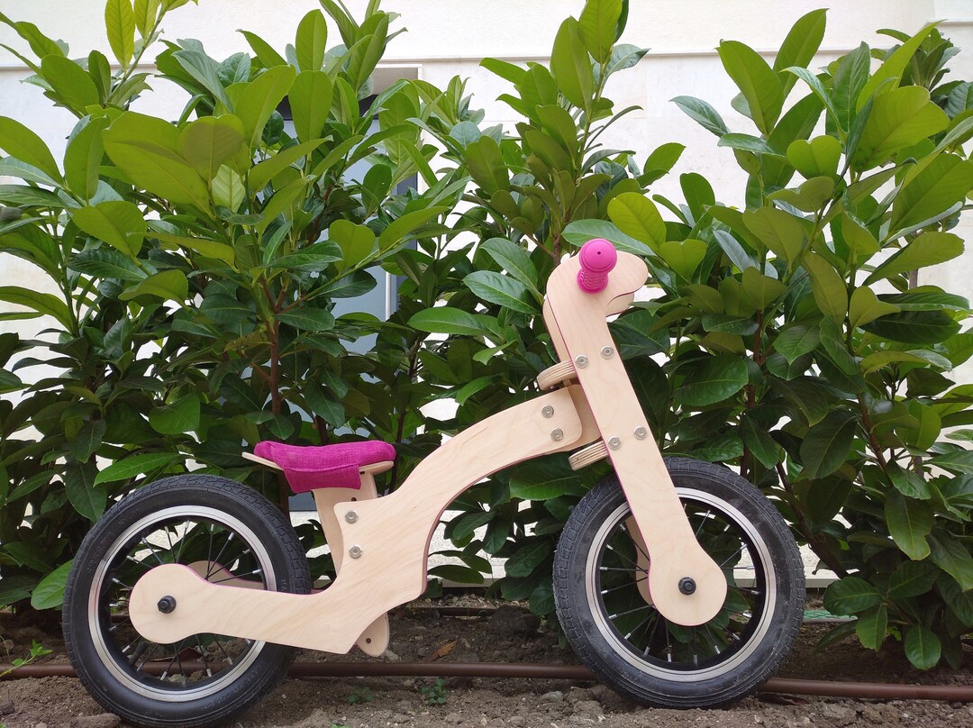 Handmade Lightweight Wooden Toy Balance Bike Pipello - Etsy