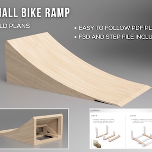 Small Bike Ramp Build Plans - Instant PDF Download - DIY Skateboard ...
