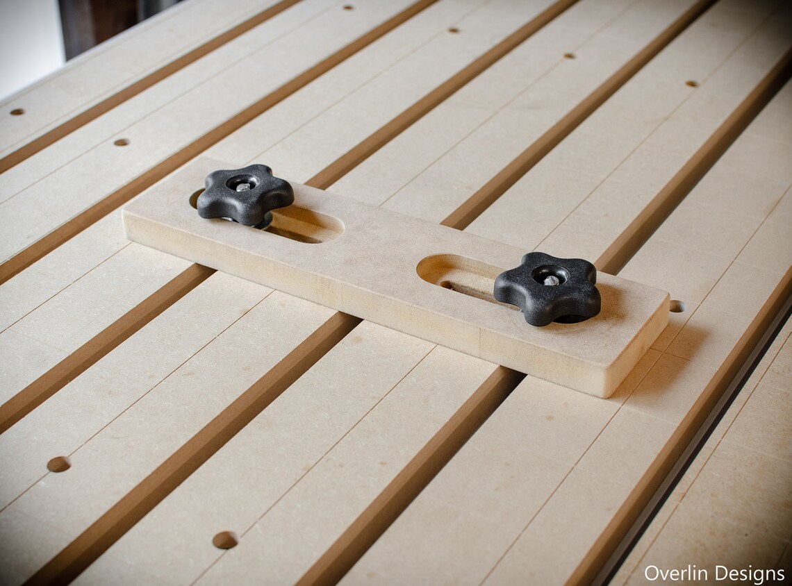 12in T-track Stop Block for CNC Machine Woodworking - Etsy