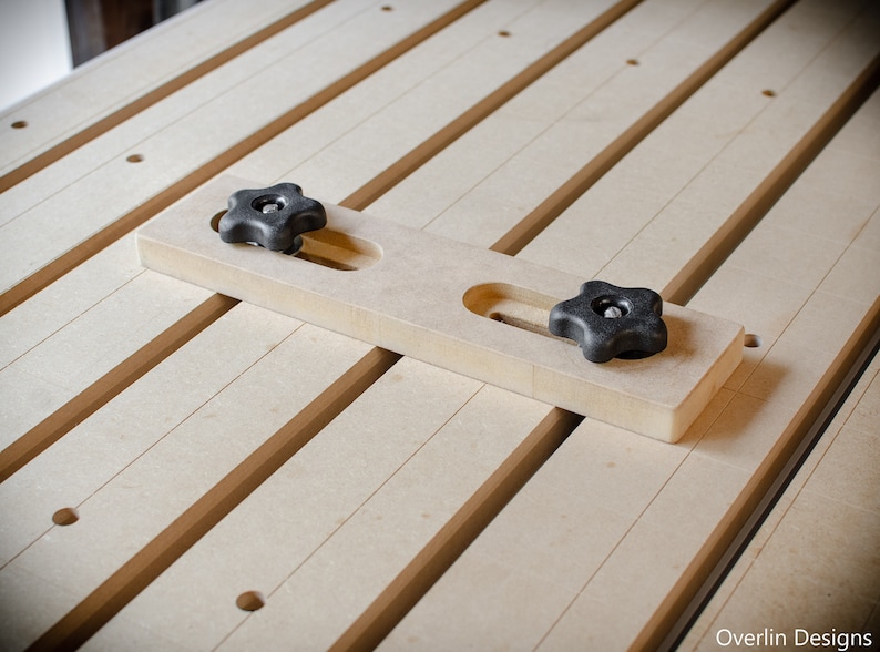 12in T-track Stop Block for CNC Machine Woodworking - Etsy