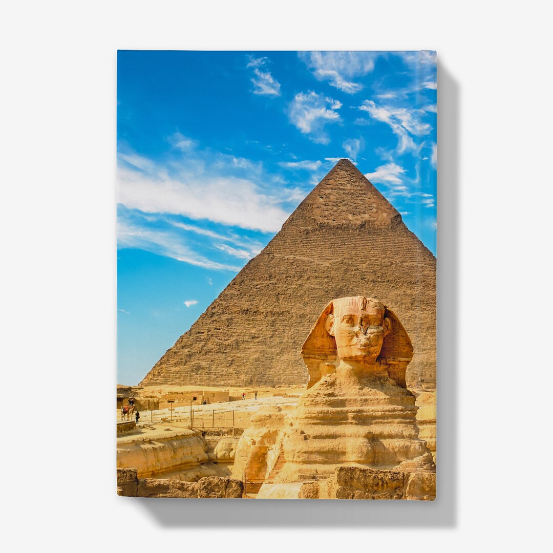 Egypt Sphinx & Pyramid Hardback Journal, A5 A4 - Etsy