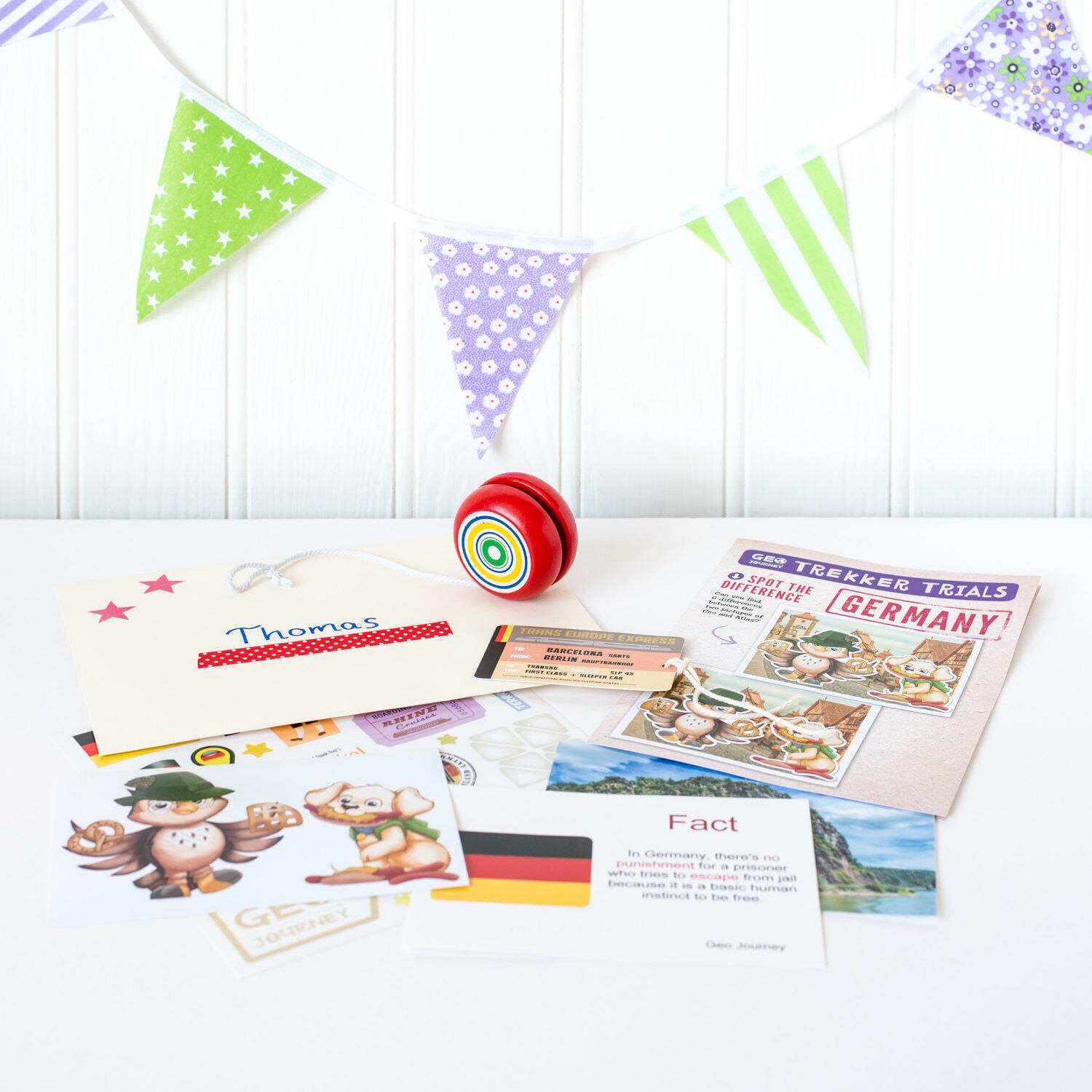 Children's Activity Set Germany Themed With Yoyo - Etsy