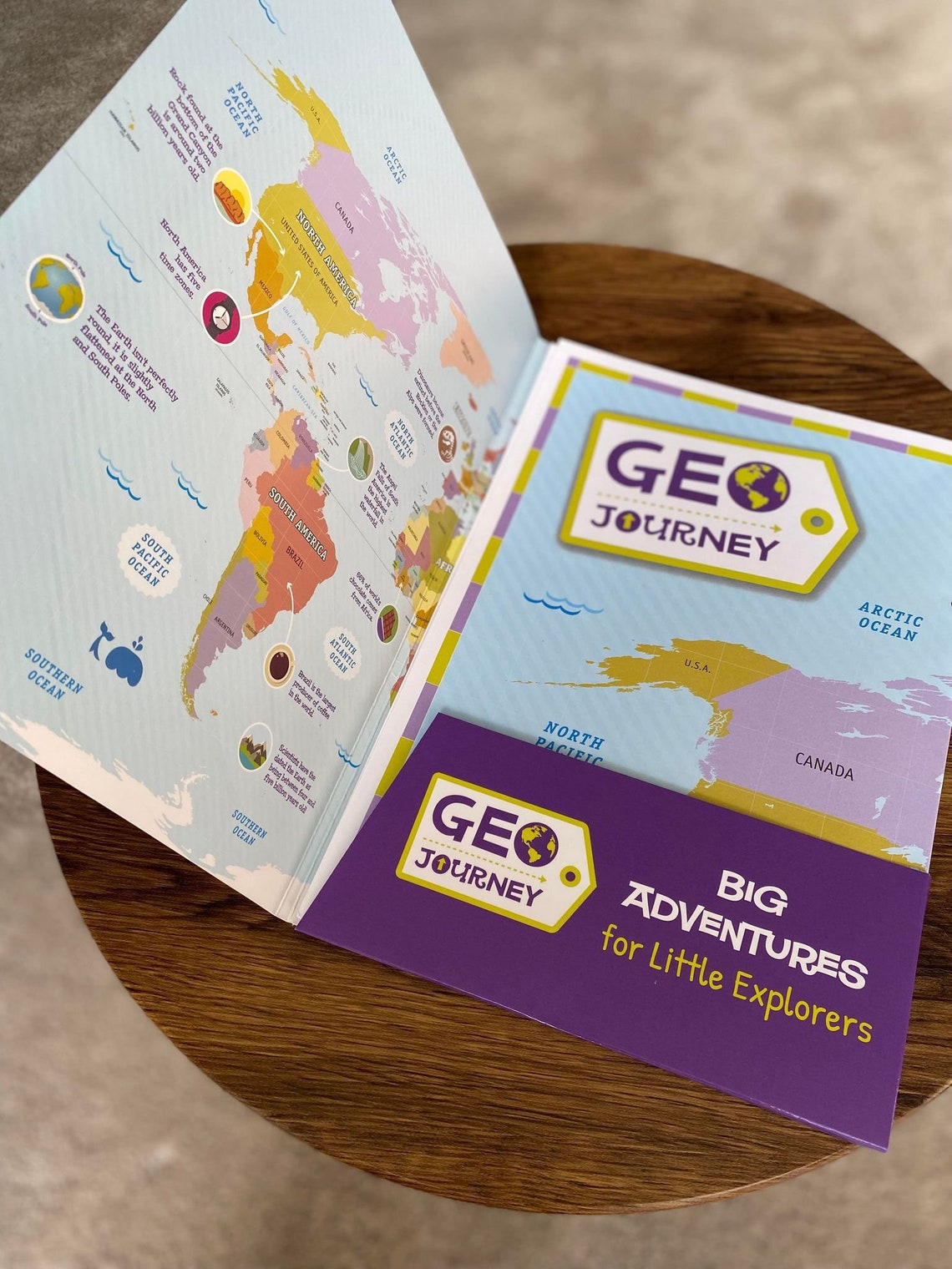 Kids World Map World Map for Children Colourful World Map - Etsy Canada