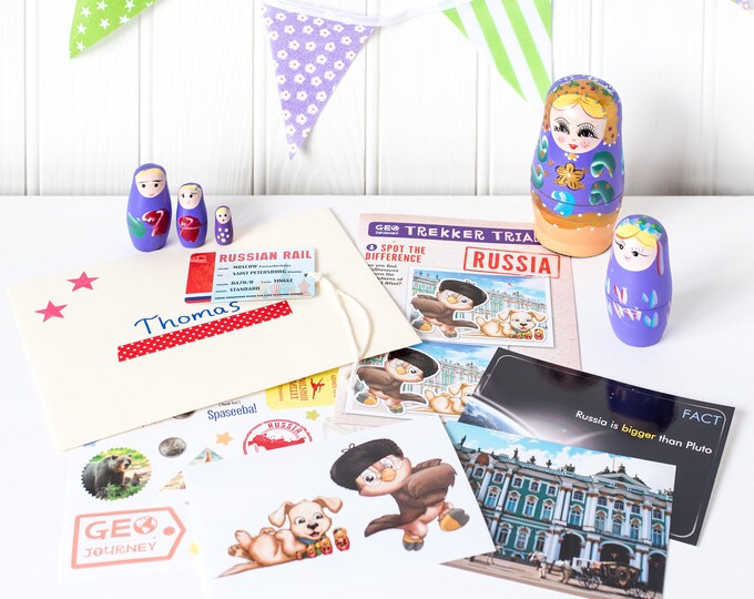 Learn About Russia Kids Learning Toy Kids Activity Set - Etsy