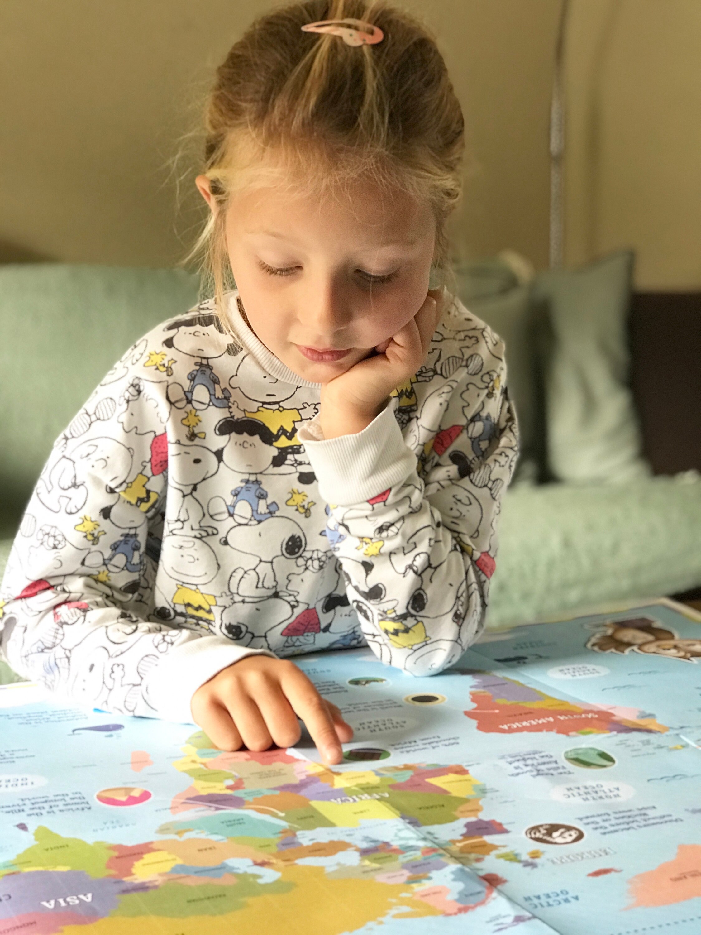 Kids World Map World Map for Children Colourful World Map - Etsy Canada