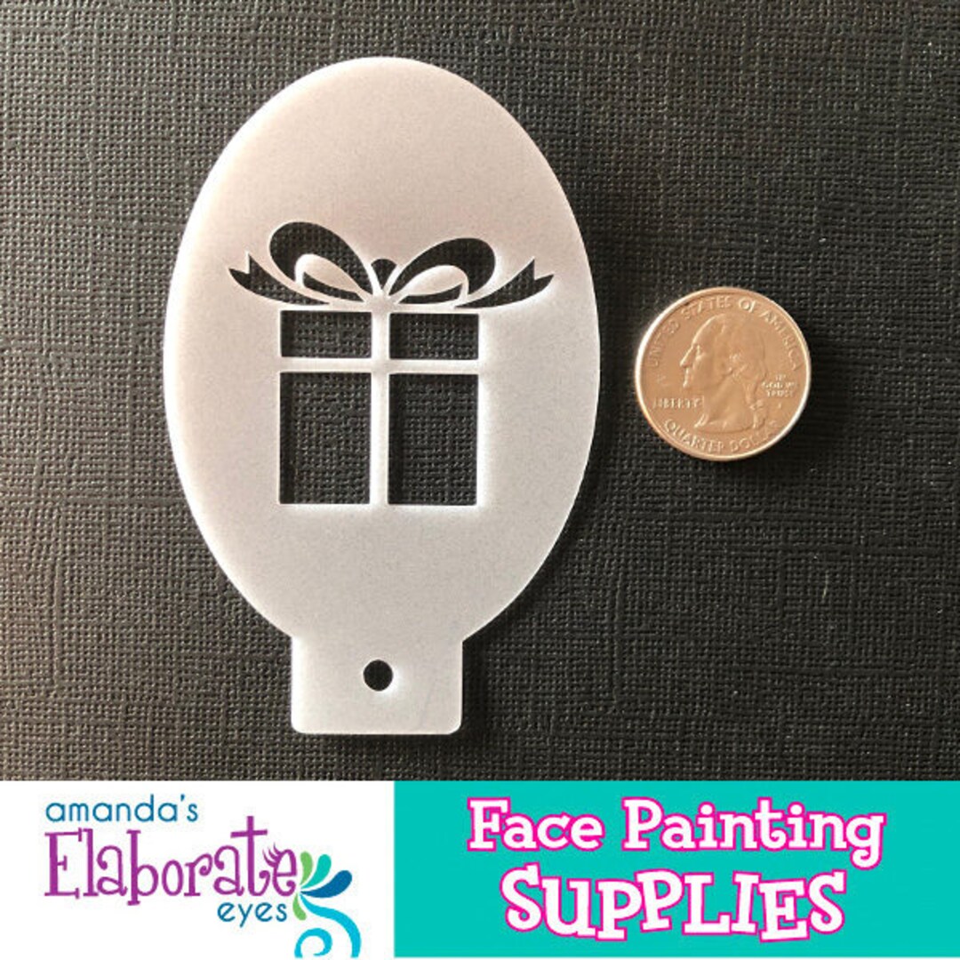 GIFT - Face Painting Stencil (mini) - Etsy