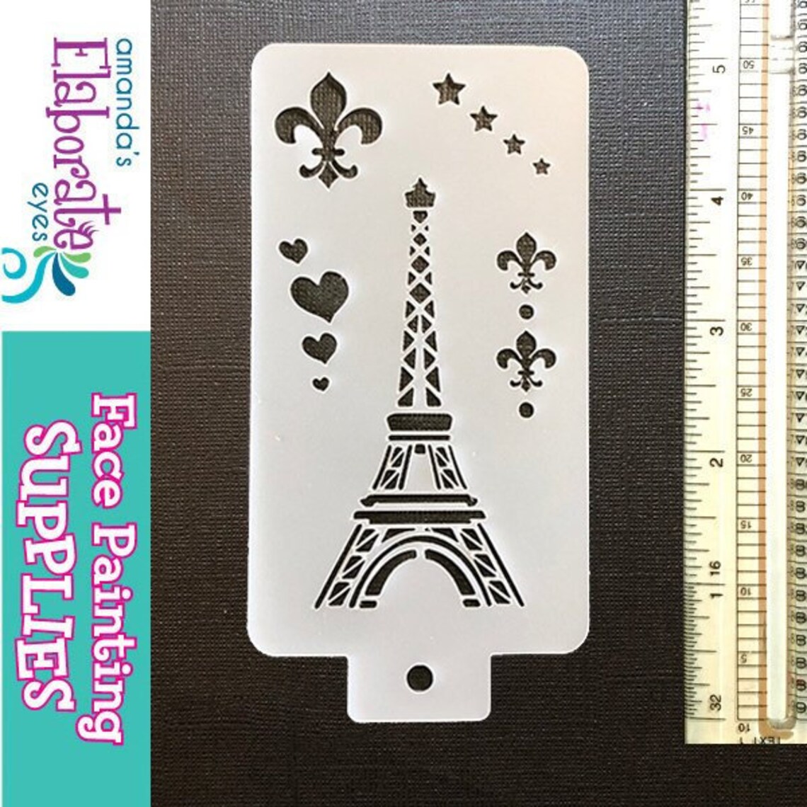 EIFFEL TOWER - Stencil (medium) - Etsy