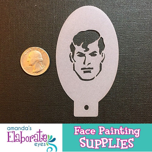 TALL GROUPIE Face Painting Stencil mini - Etsy