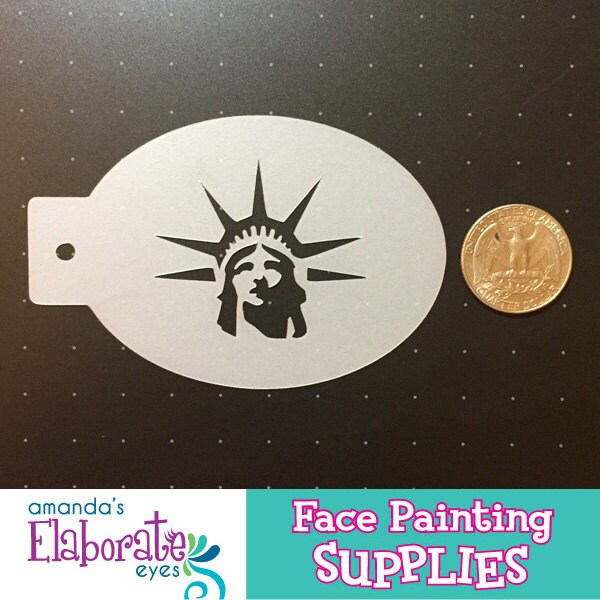 Statue of Liberty Stencil - Etsy