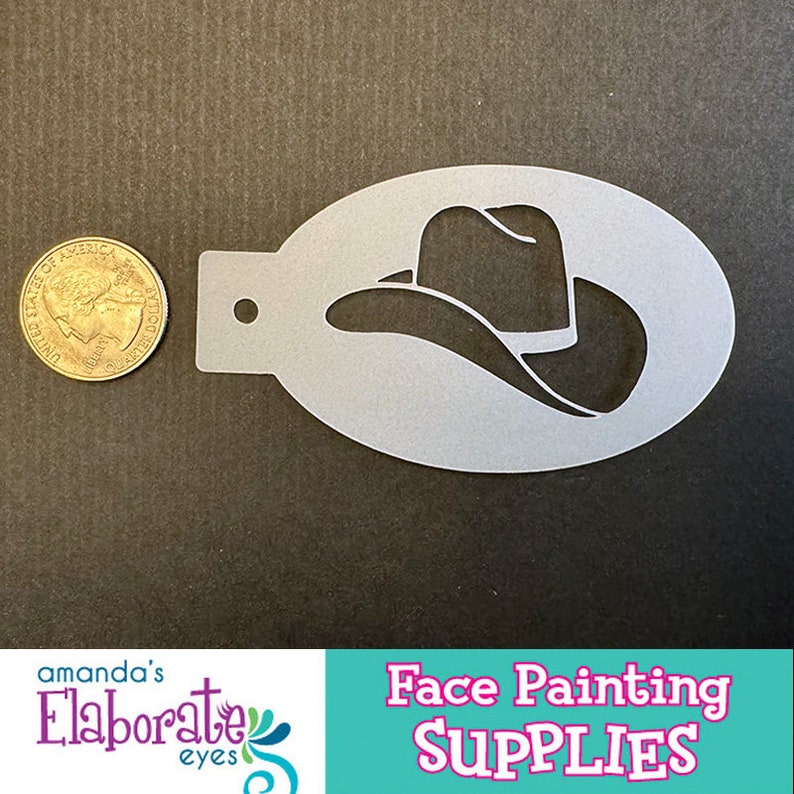 COWBOY - Face Painting Stencils - Etsy