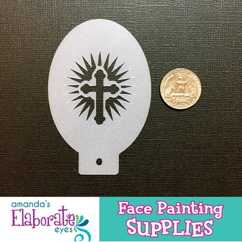 1-EYE GROUPIE Face Painting Stencil mini - Etsy