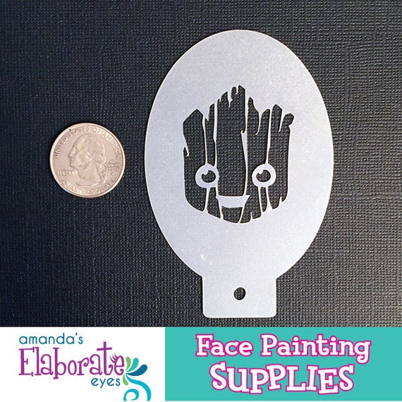 G-ROOT Face Painting Stencil mini | Etsy