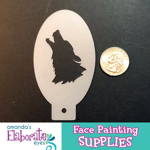 TALL GROUPIE Face Painting Stencil mini - Etsy