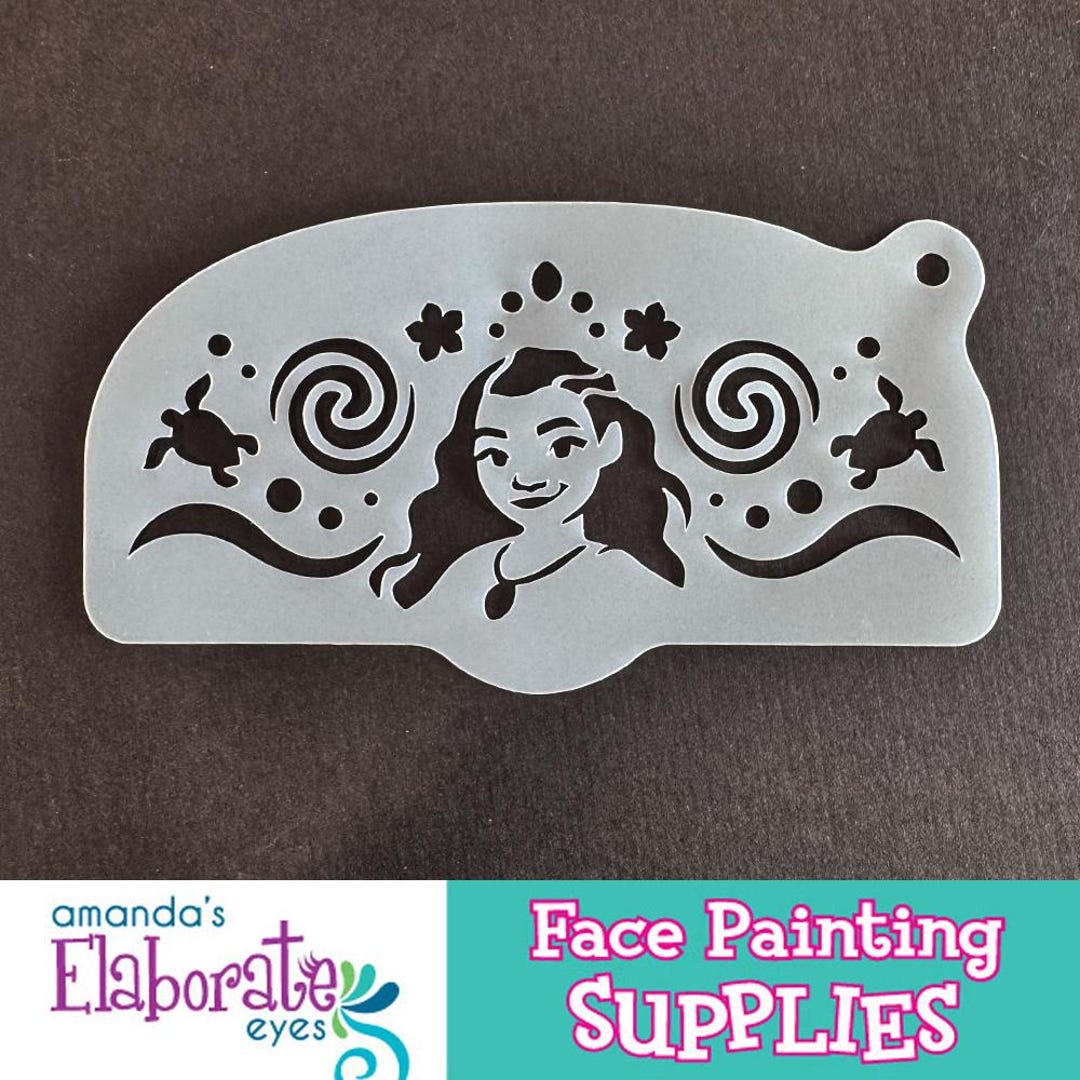MO-ANA - Face Painting Stencils - Etsy