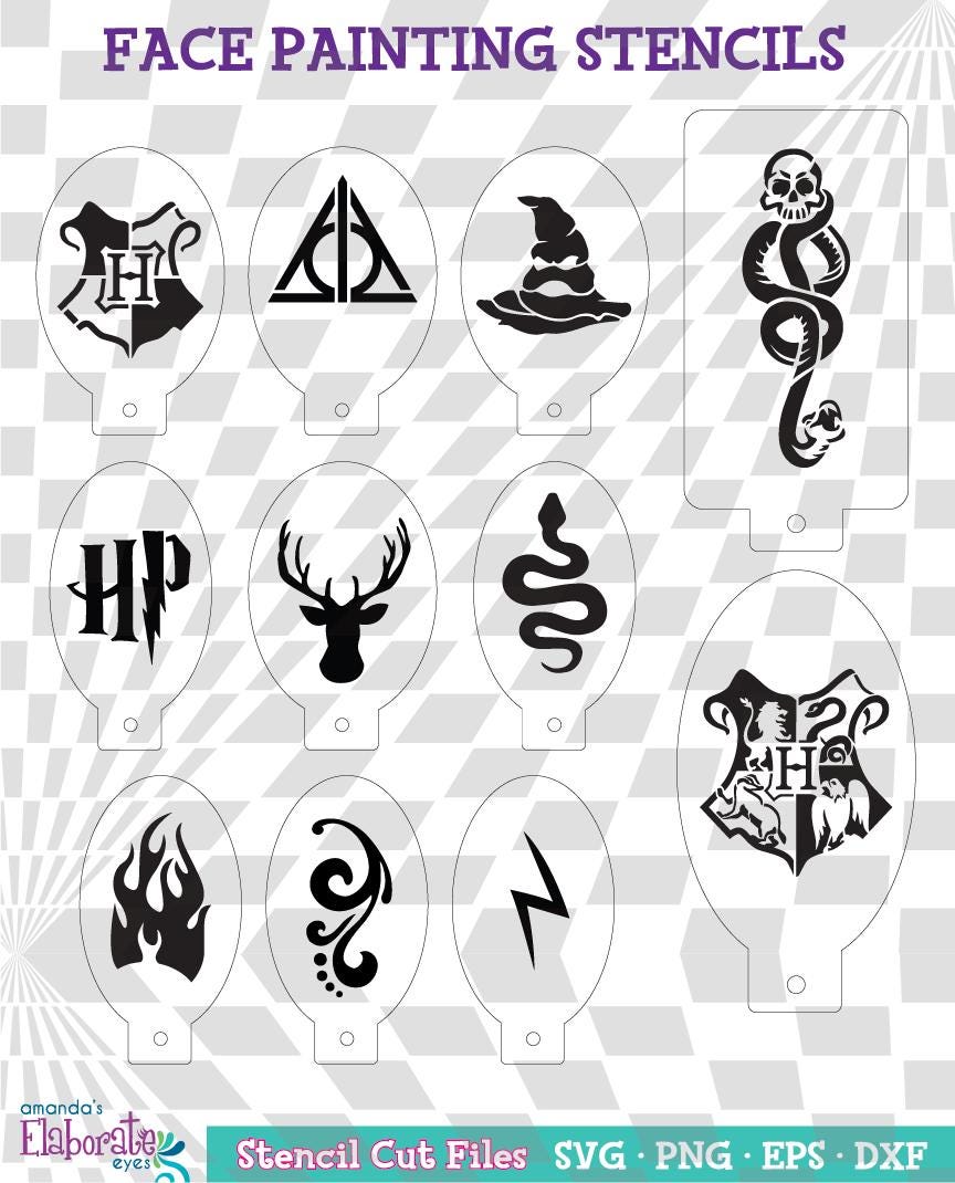 MAGIC Stencil Set - DIGITAL DOWNLOAD - Svg Eps Png Dxf - Perfect for ...