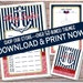 Printable Nautical Themed Anchor Bunco Cards Bunko Scorecards - Etsy