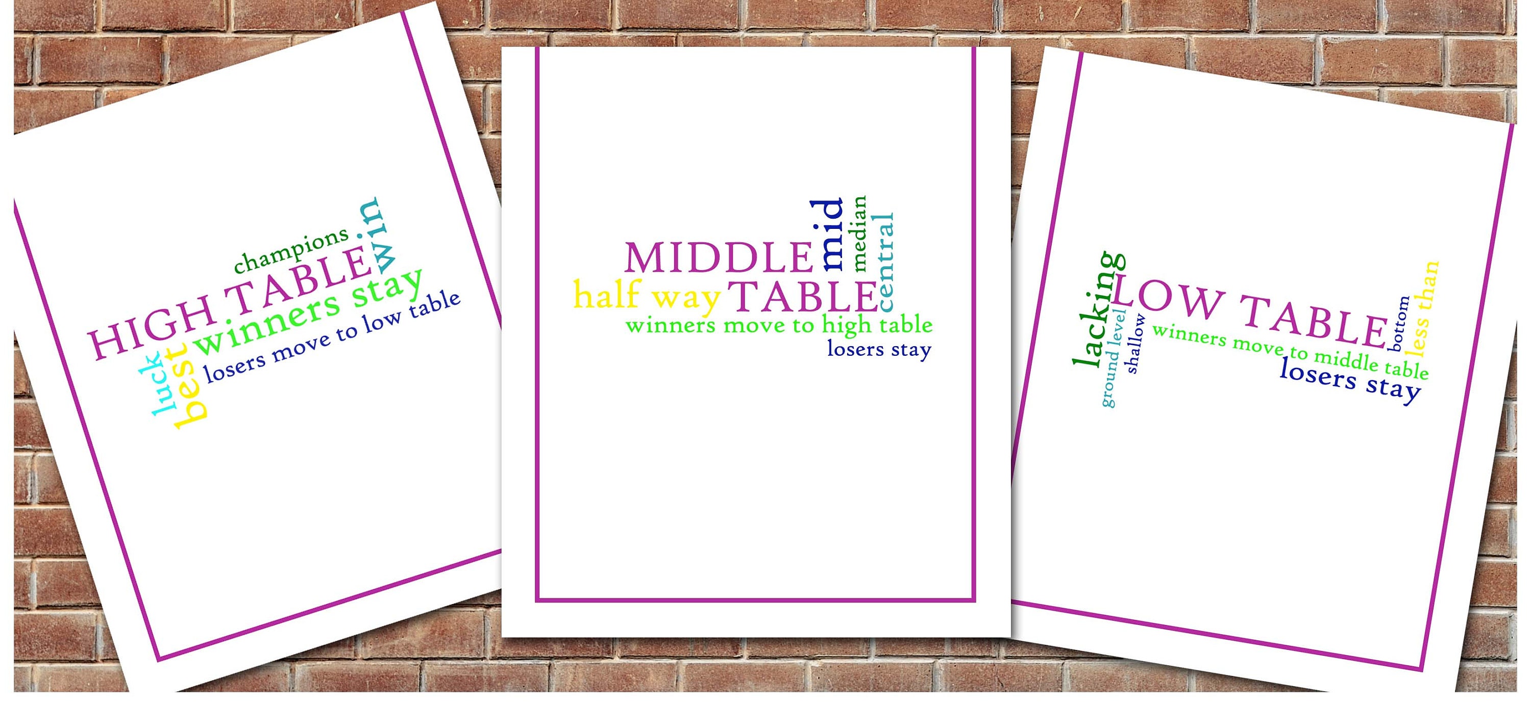 Printable Word Art Bunco Cards Bunko Scorecards Score Sheets Instant ...